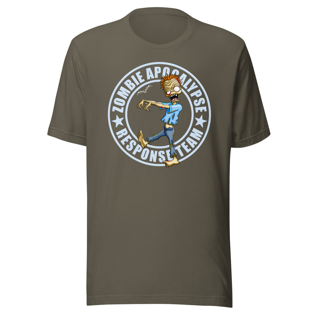 Zombie Apocalypse T shirt Colour | Response Team Top | 8 Colours S-4XL ...