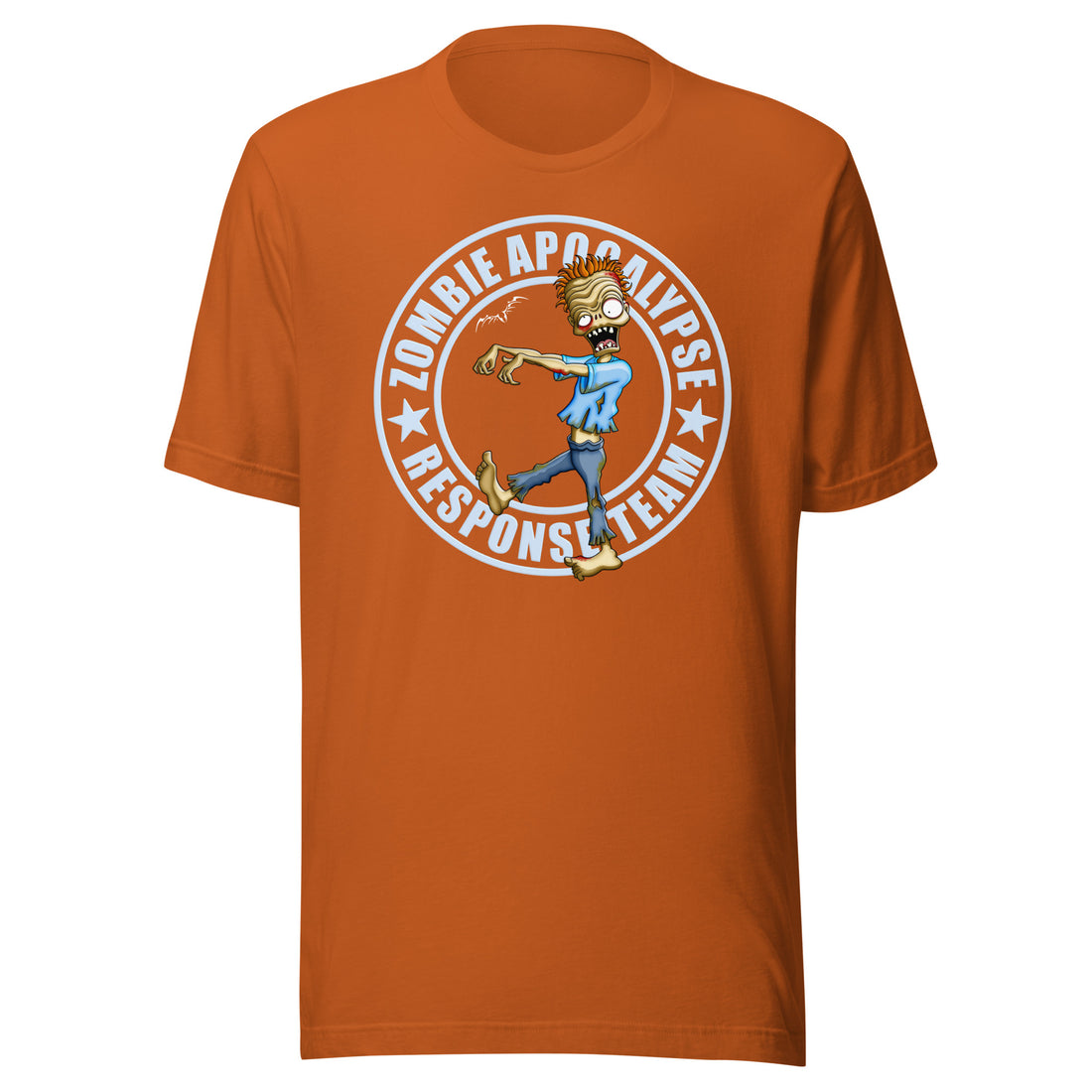 Zombie Apocalypse T shirt Colour | Response Team Top | 8 Colours S-4XL ...