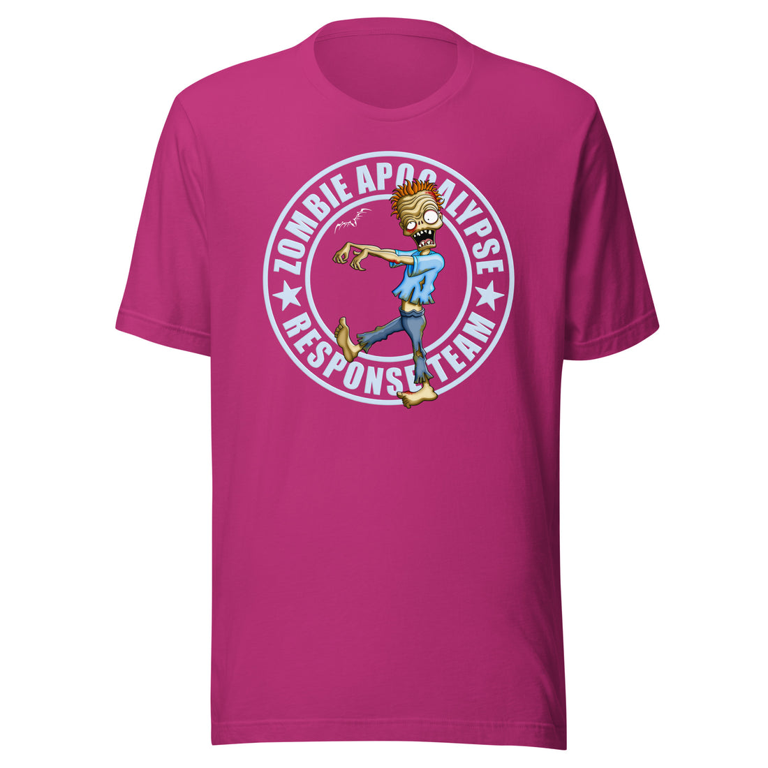 Zombie Apocalypse T shirt Colour | Response Team Top | 8 Colours S-4XL ...