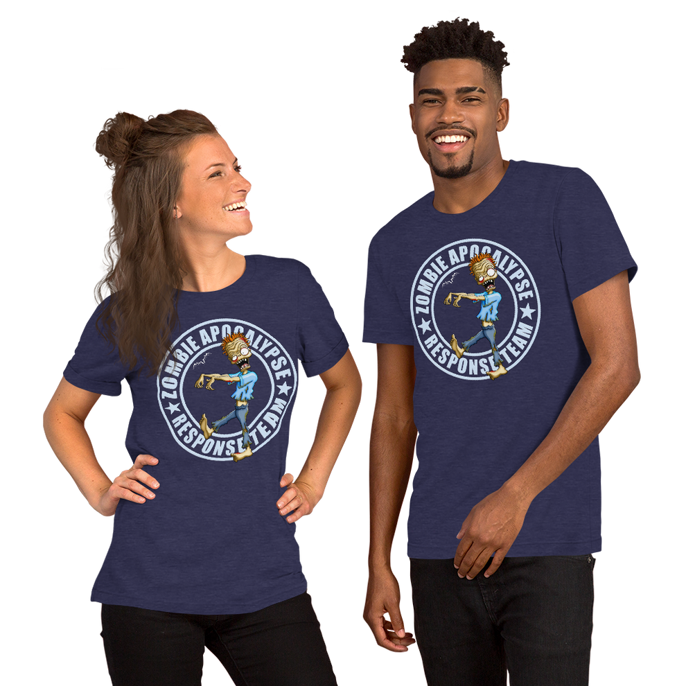 Zombie Apocalypse T shirt Colour | Response Team Top | 8 Colours S-4XL ...
